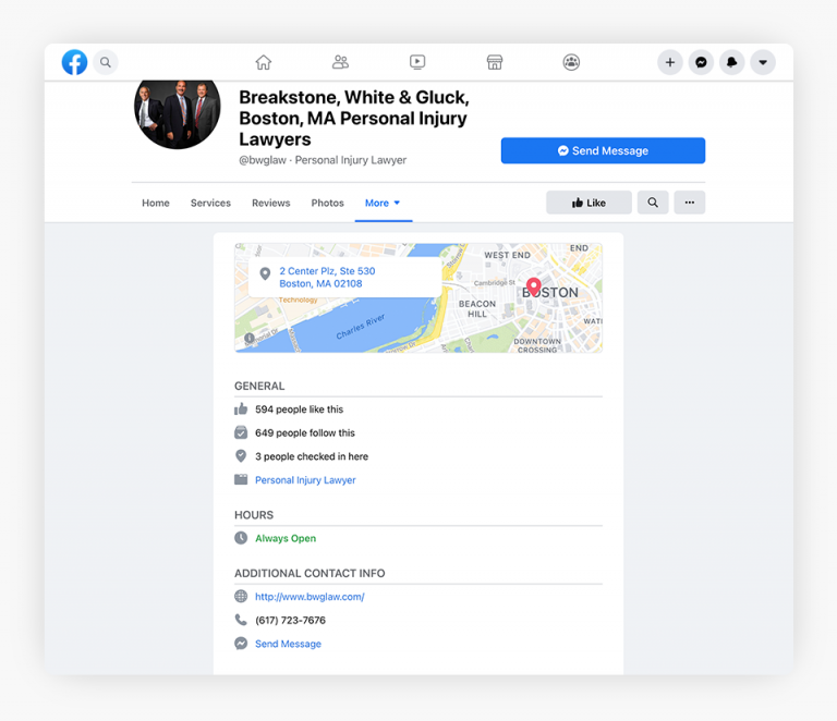 How to Create a Facebook Page for Your Law Firm — Legal Marketing ...