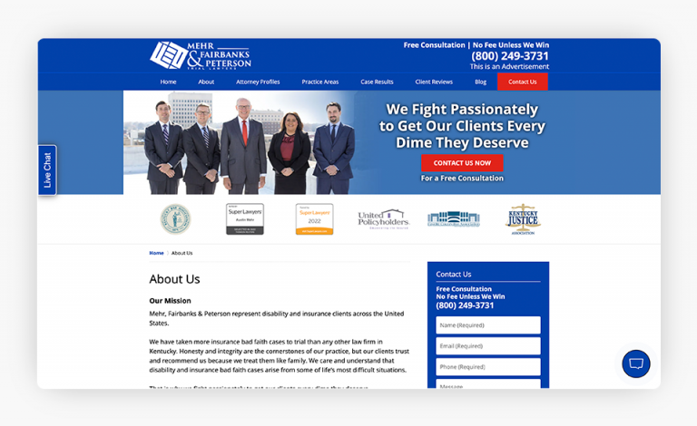 The 5 Must-Have Pages Your Law Firm Website Needs Before Going Live — Legal Marketing ...